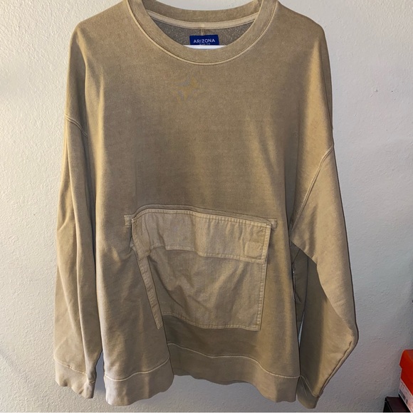 Arizona Jean Company | Sweaters | Arizona Khaki Tan Pullover Crewneck ...
